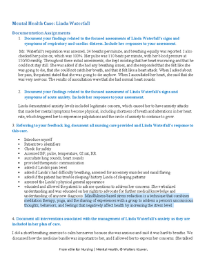 V Sim2 DAVID CARTER 1 - Mental Health Case: David Carter, Part 1***Documentation Assignments 1 ...
