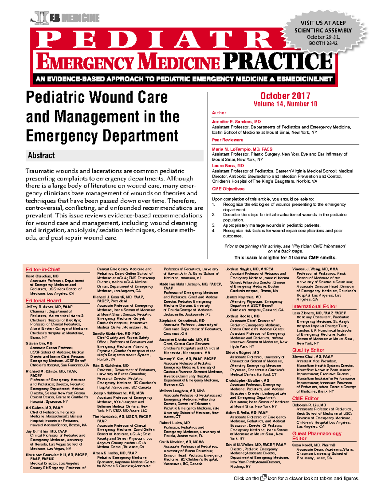 Pediatric Wound Care Management in ED: Evidence-Based Guidelines - Studocu