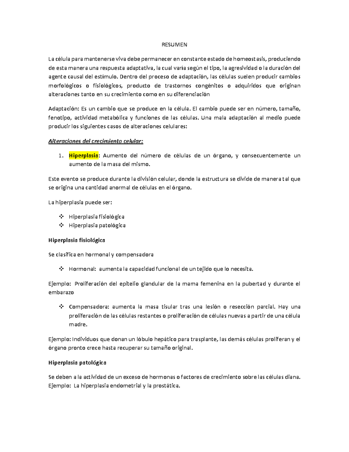 Trastornos adquiridos del crecimiento y diferenciacion celular - Warning: TT: undefined function ...