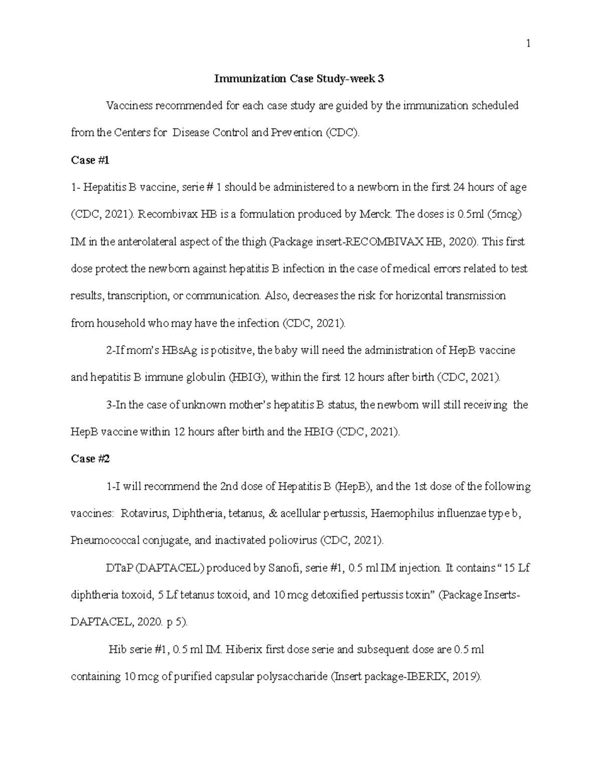 · Immunization Case Study Assignment - Immunization Case Study-week 3 ...