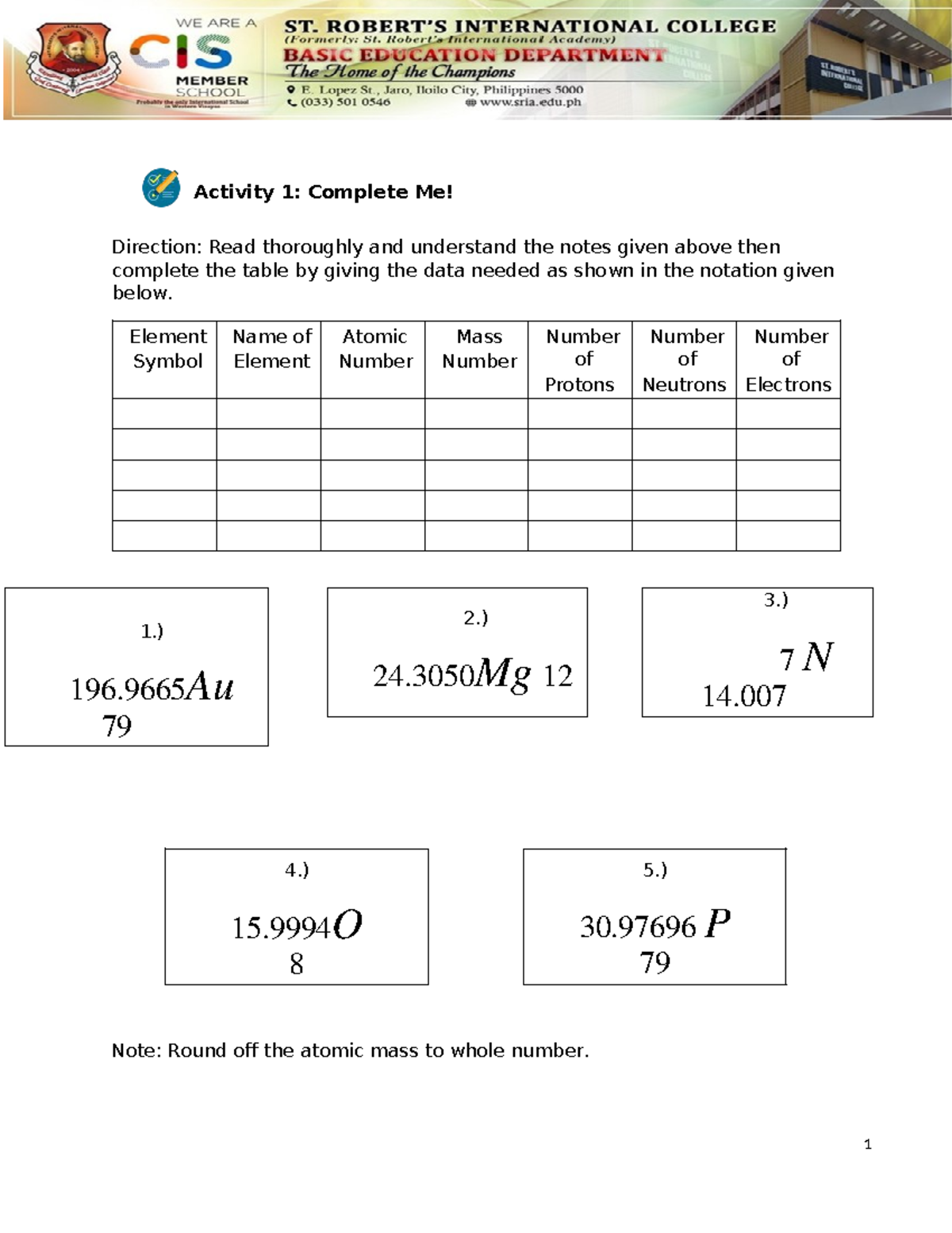 Hpkomz 5iv WEEK 3- LMS Activity Complete ME - Activity 1: Complete Me ...