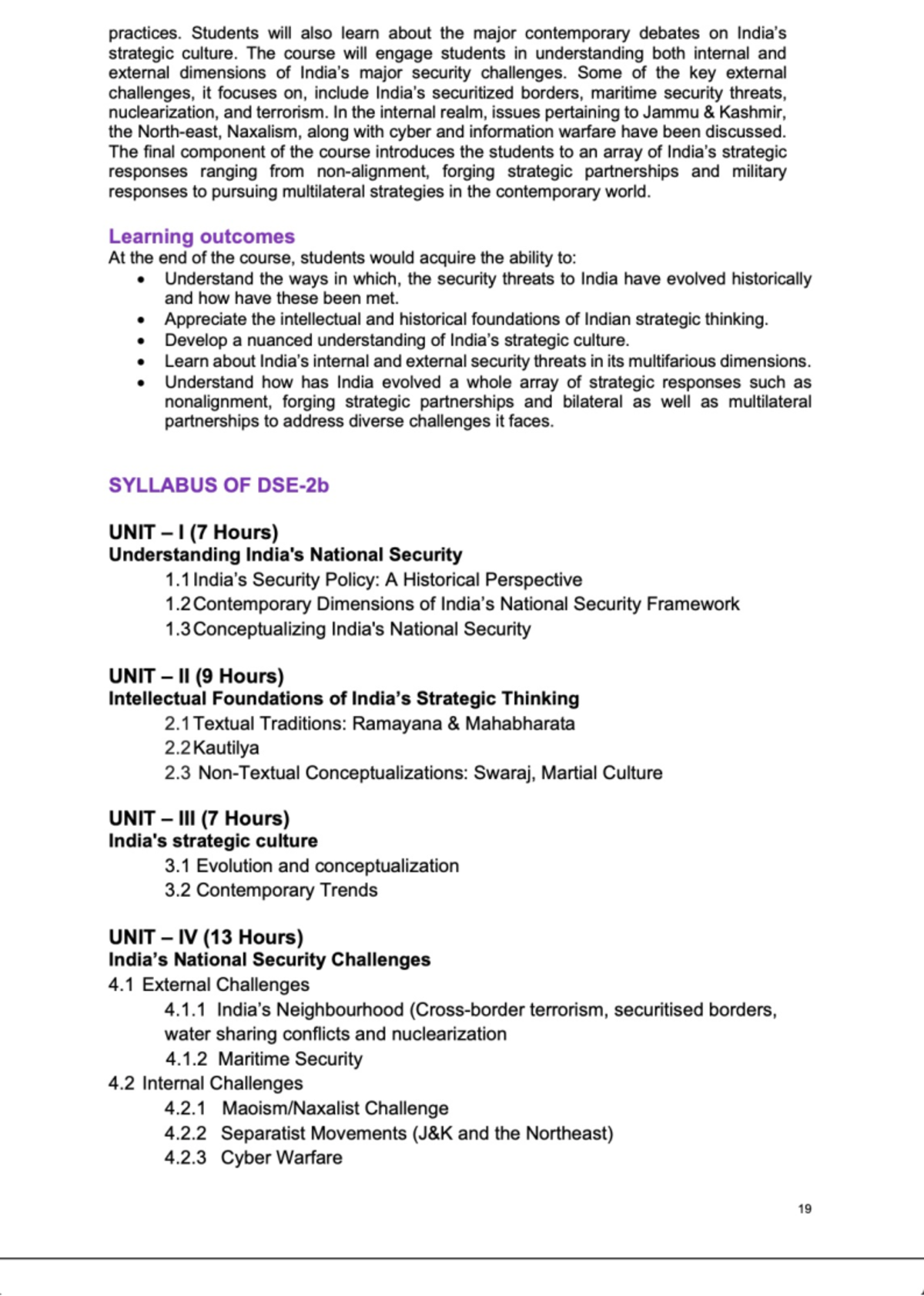 DSE - Analyzing India's National Security Challenges and Strategies ...