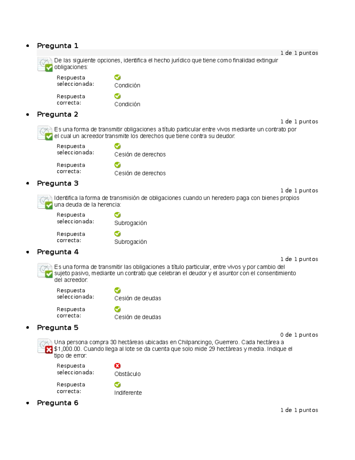 Automatizada 5. Teorías de las Obligaciones: Preguntas y Respuestas - Studocu
