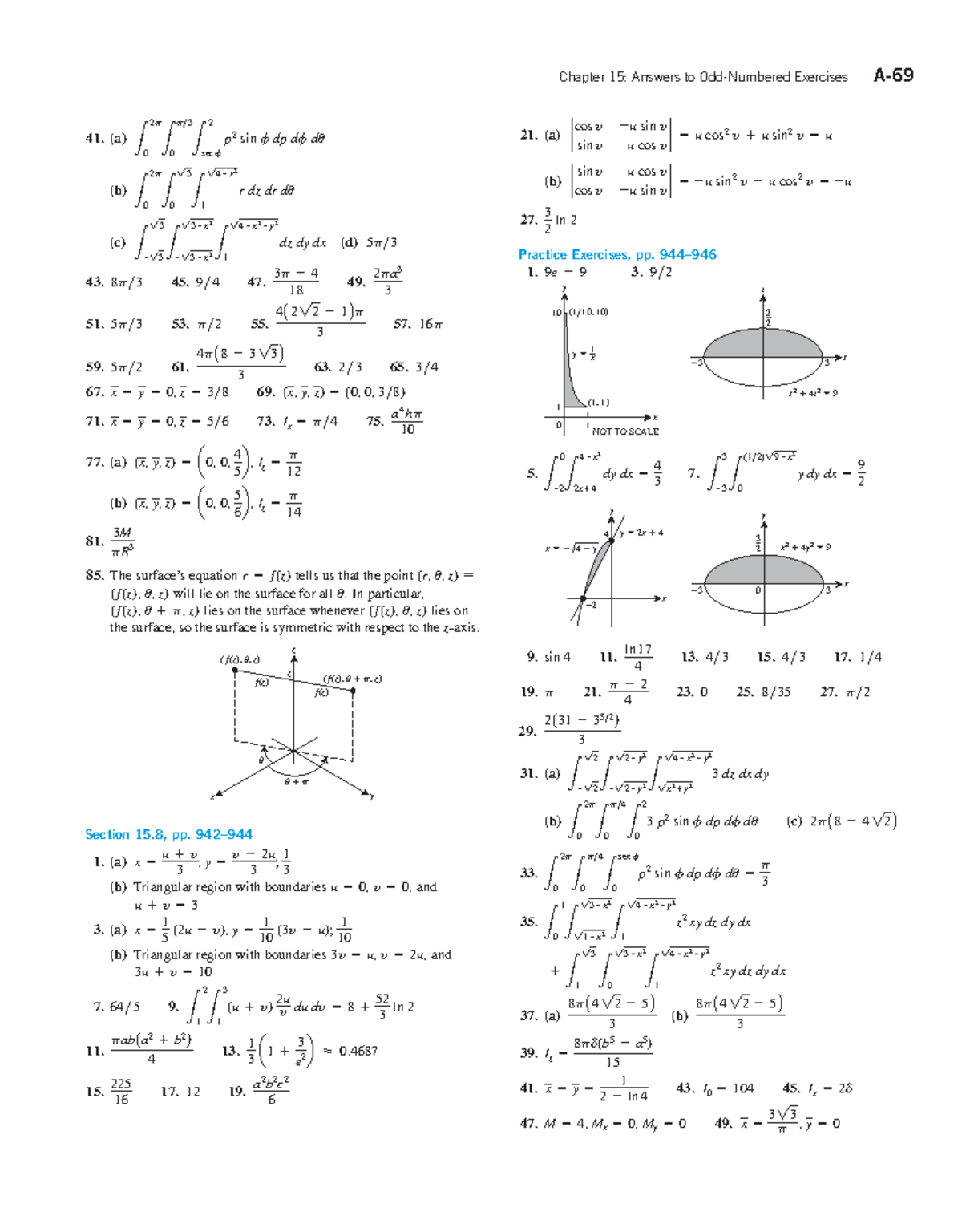 A-69: Chapter 15 Odd-Numbered Exercise Solutions - Studocu