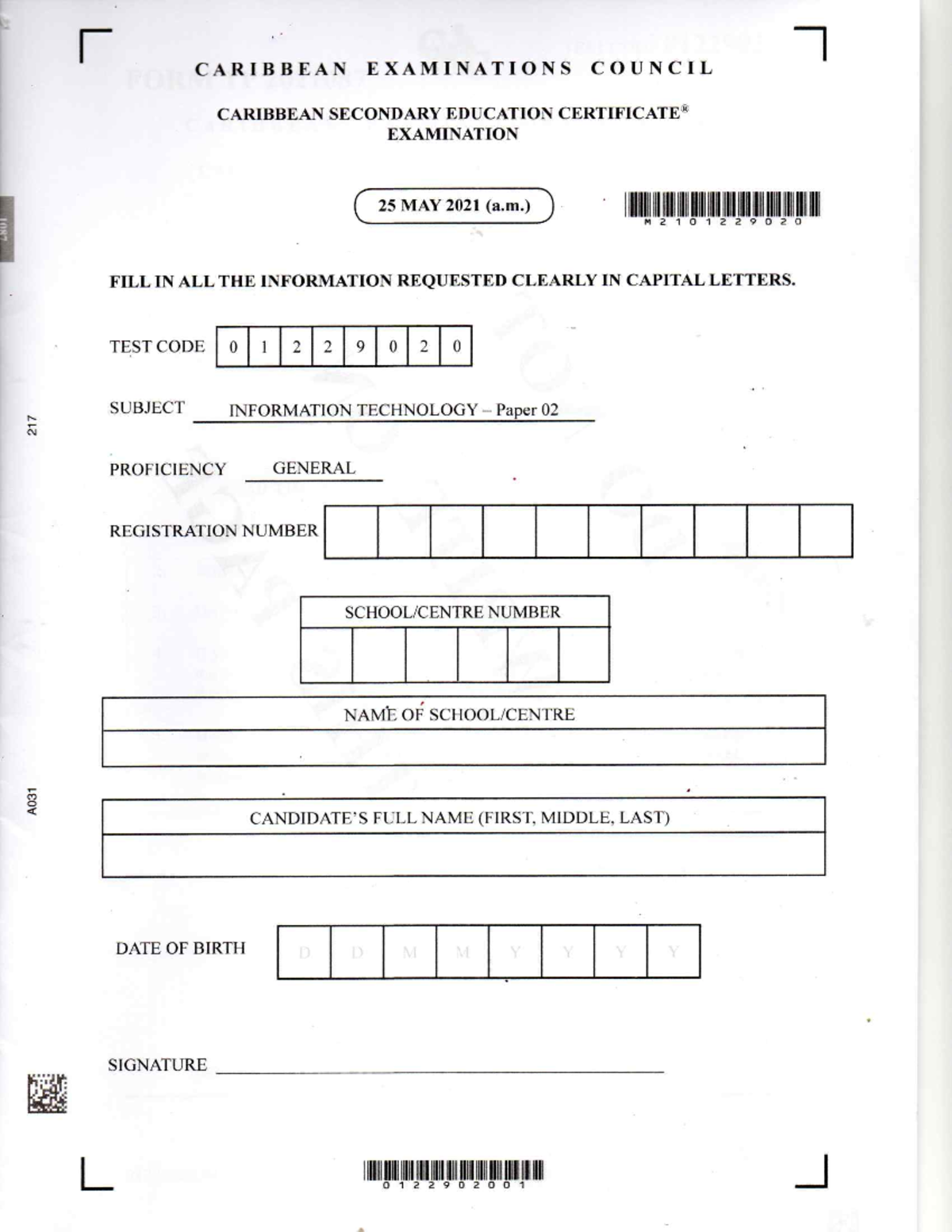 IT Paper 2 - Exam Review - JUNE 2021 - Studocu