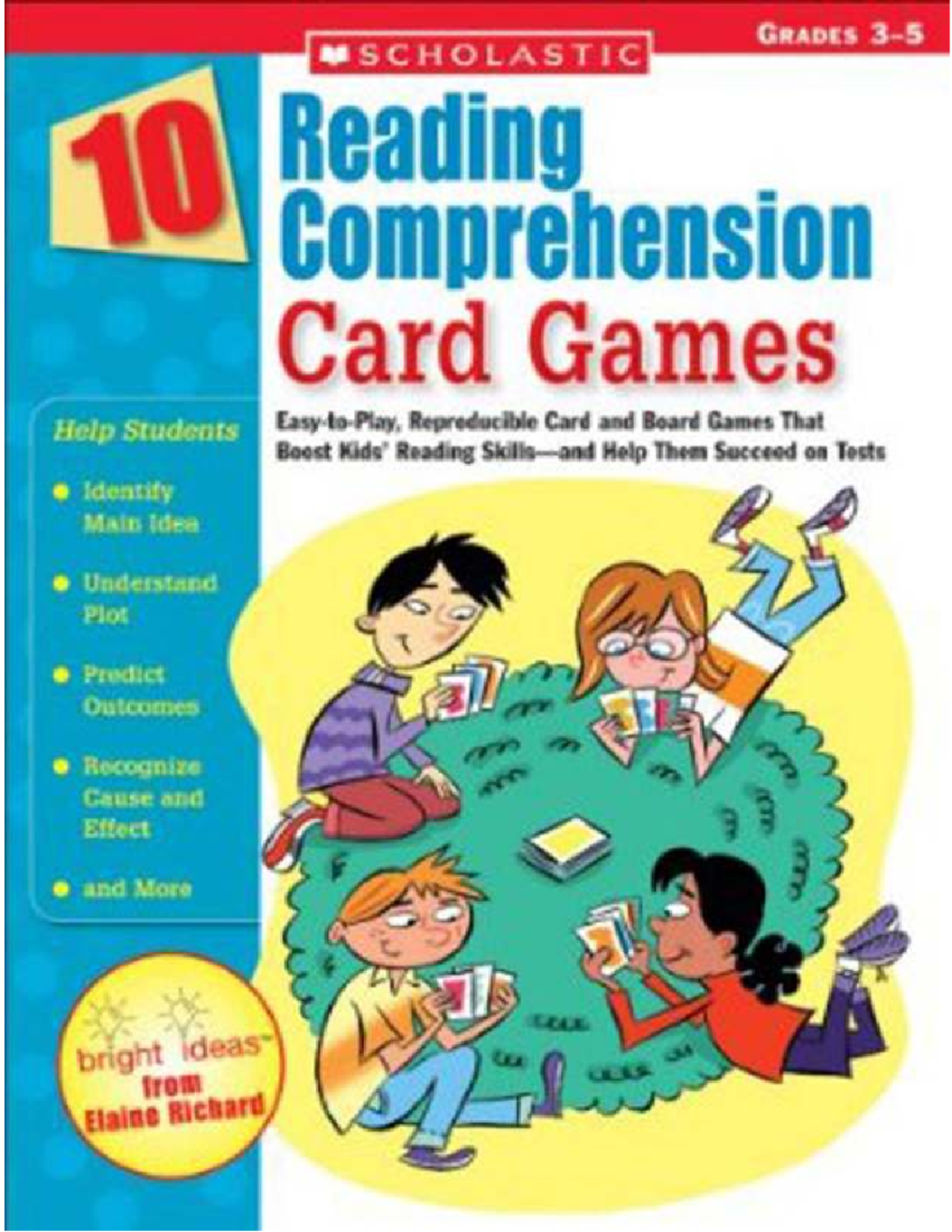 10 Reading Comprehension Card Games (Grades 3-5) - Fun Activities to ...