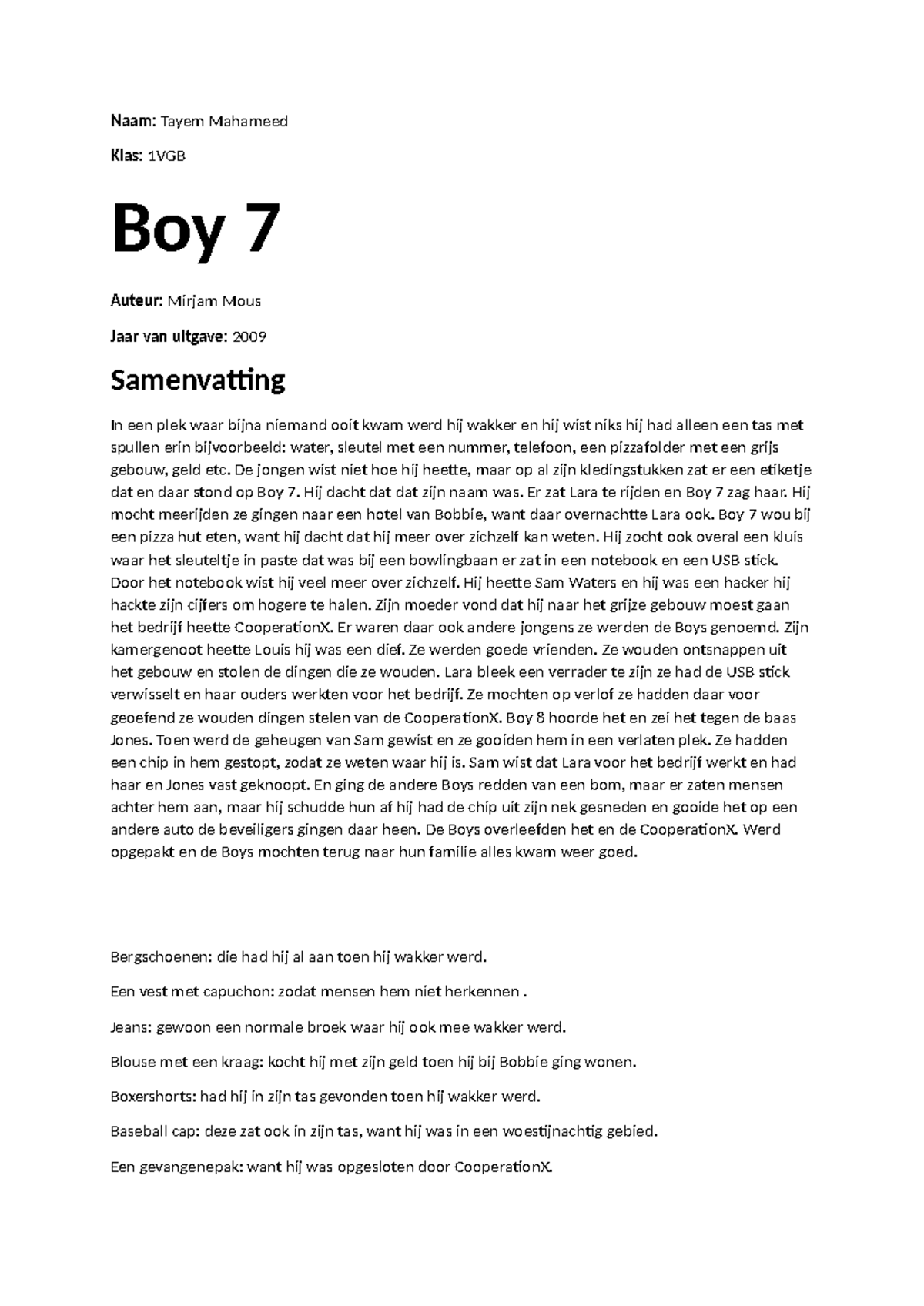 Boy 7 - Sam Waters en de Ontsnapping uit CooperationX (Module 2 ...