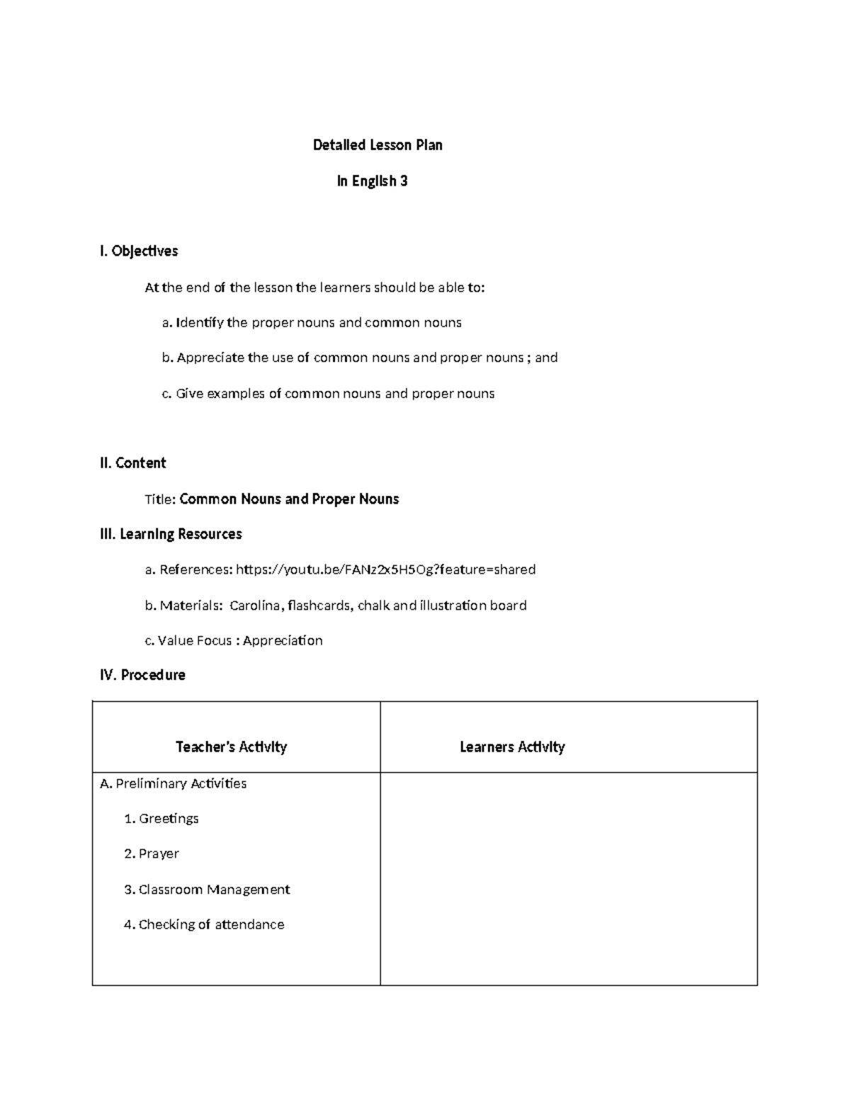 Esp Dlp 6 - N/A - DETAILED LESSON PLAN IN ESP Grade 6 Pamantayan sa ...