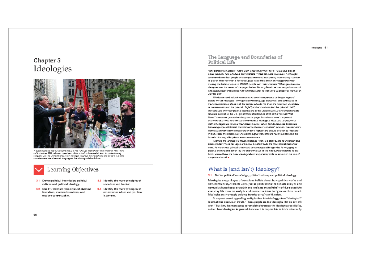 Ideologies Chapter 3: Language and Boundaries of Political Life - Studocu