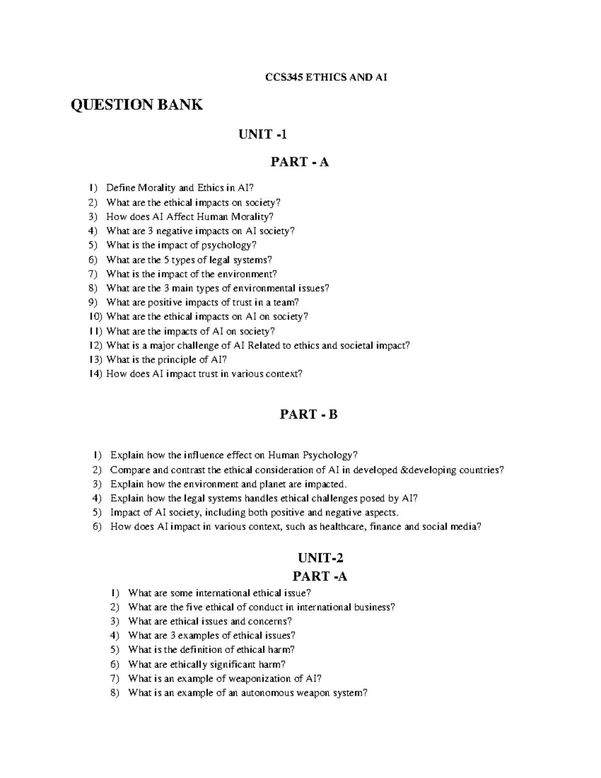 CS3591 - Computer Networks Course Syllabus and Objectives - Studocu