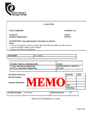 Practical Guide 2023 S1 EEN115A EEN5011 - 1 2 3 4 5 Surname Student ...