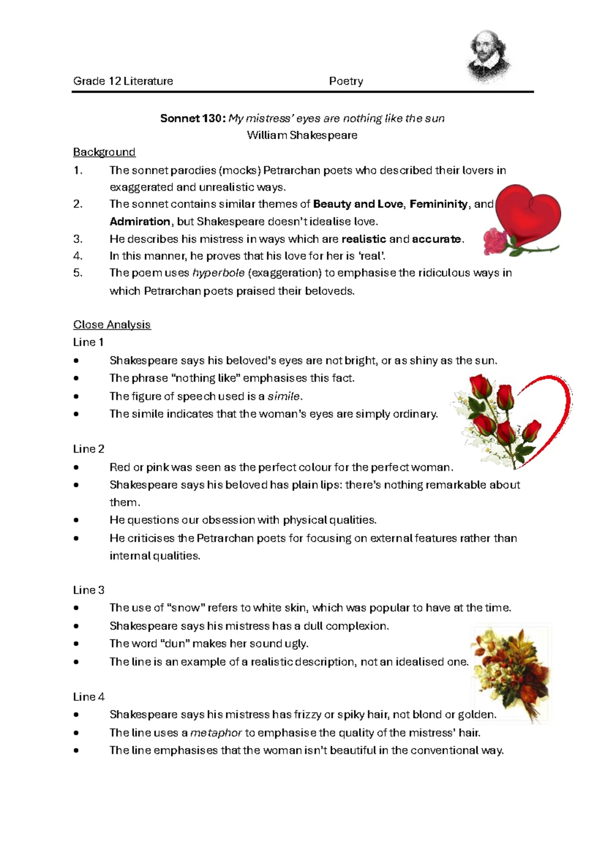 Grade 12 Poetry 2024: This Winter Coming - Analysis & Summary Notes ...