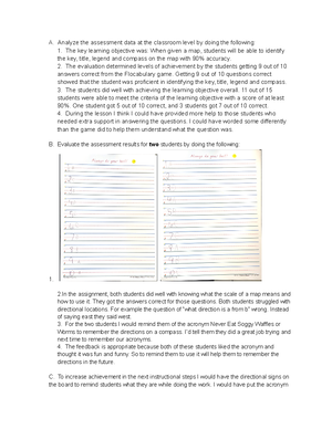 D007 Task 1 - Task 1 passed - A. Develop Background Knowledge: The ...