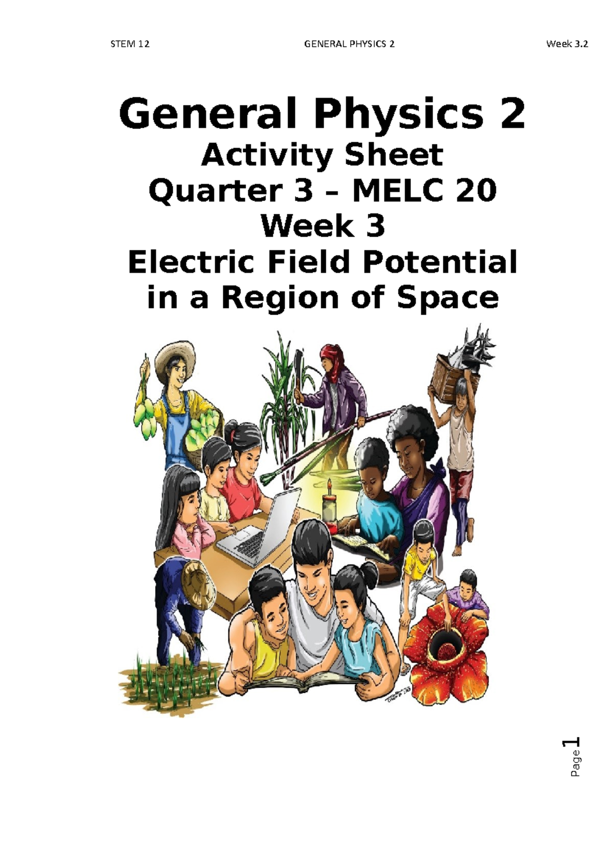 GP Q3 W3 - pls, for up purposes only - General Physics 2 Activity Sheet Quarter 3 – MELC 20 Week ...