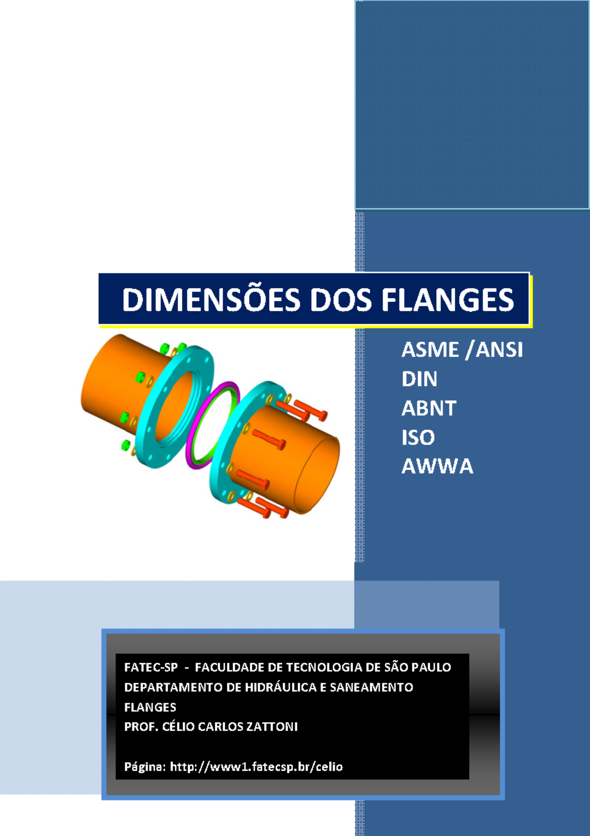 Tabelas de Dimensões de Flanges - FATEC-SP - Studocu