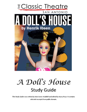 A Doll’s House - Context - A Doll’s House - CONTEXT Laura Keiler ...