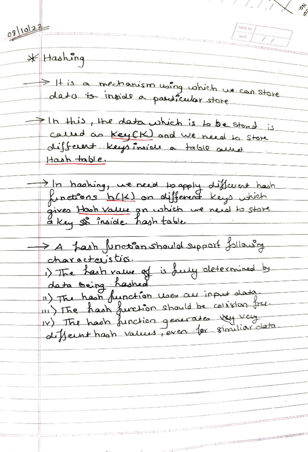 Hashing and Graph Traversal Techniques - CS101 Final Exam Notes - Studocu