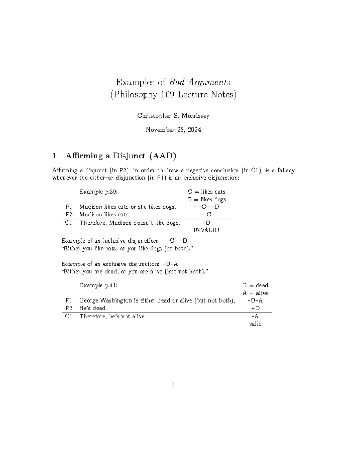 Fallacies of Logic: Understanding Presumption and Ambiguity - Examples ...