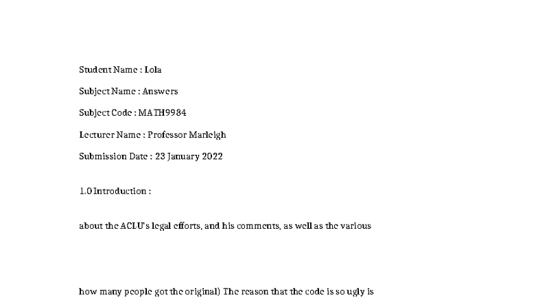 MATH9984 - Comprehensive Answers and Insights on Key Concepts - Studocu