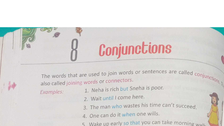 L-8 Conjunctions (Grammar) Fill-in-the-Blanks Exercise - Studocu