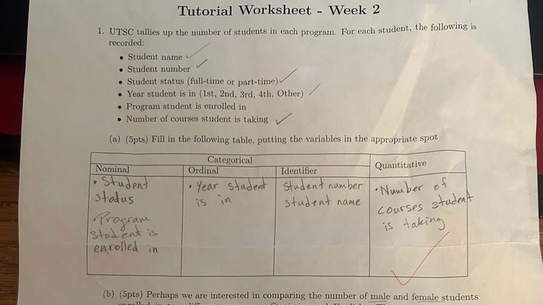 STAB22 Tutorial Worksheet #2: Student Enrollment Data Analysis - Studocu