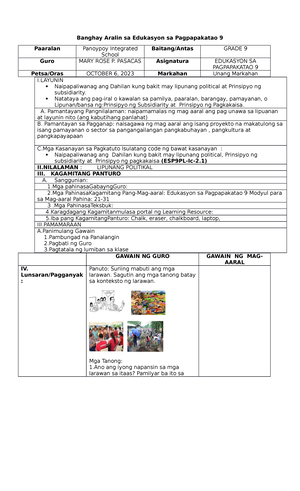 ACR TA ON Literacy AND Numeracy - ACTIVITY COMPLETION REPORT ACTIVITY ...