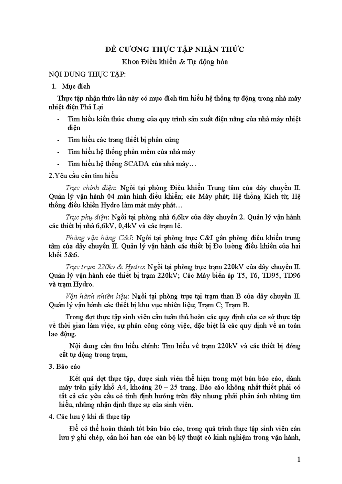 Đề cương phả lại - khong co gi, tai bua haha - ĐỀ CƯƠNG THỰC TẬP NHẬN ...