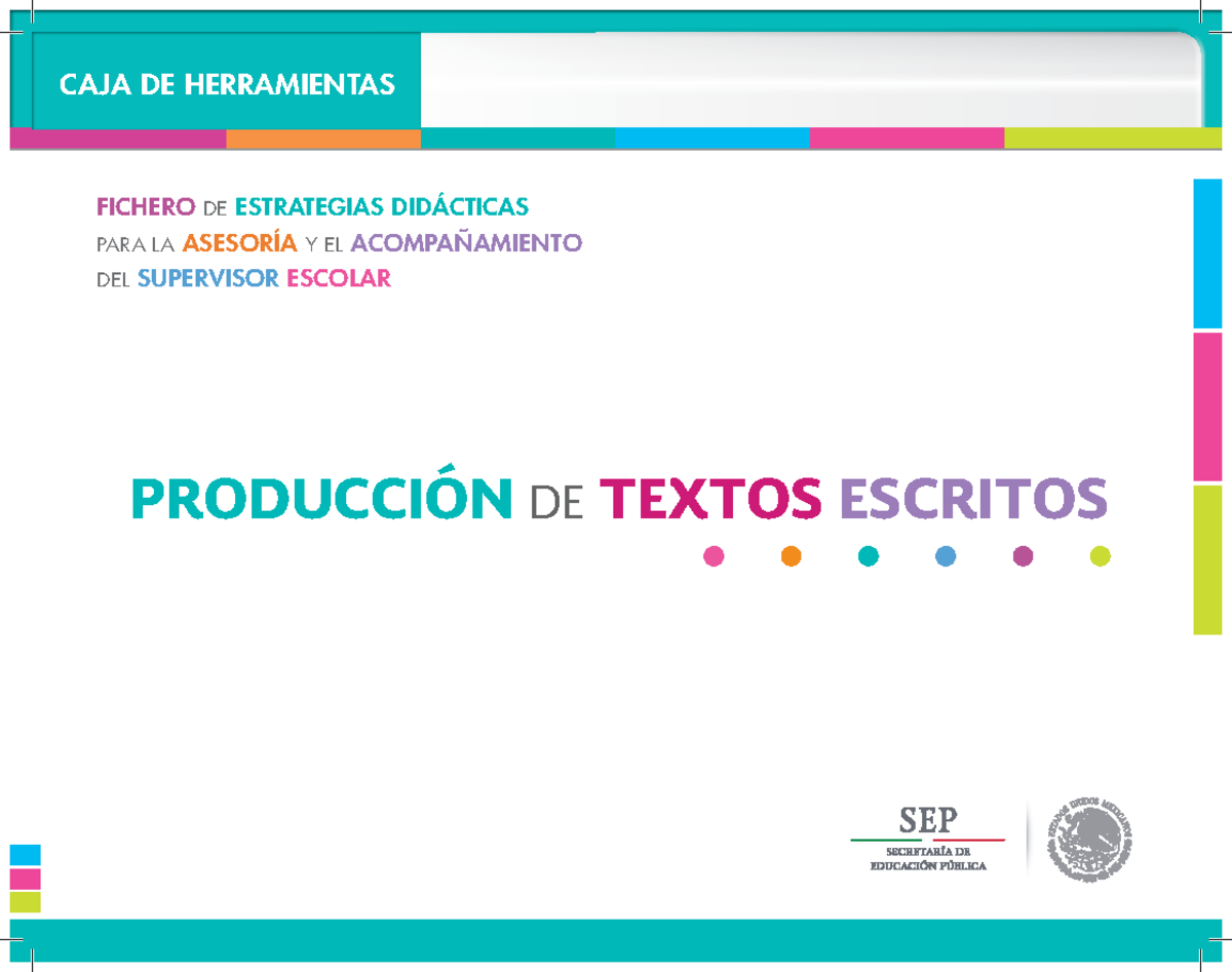 Producción de textos escritos - FICHERO DE ESTRATEGIAS DIDÁCTICAS PARA ...