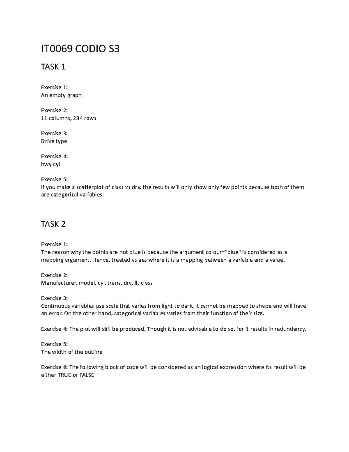 IT0069 Codio S3 Exercises and Notes on Data Visualization Techniques ...