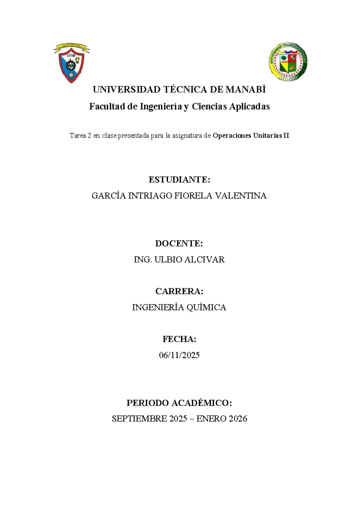 Tarea 2: Análisis de Gráficas en Operaciones Unitarias II - MC - Studocu