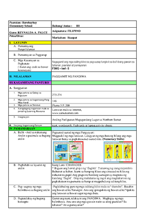 COT Lesson Plan in English 4 3rd Quarter - Department of Education ...