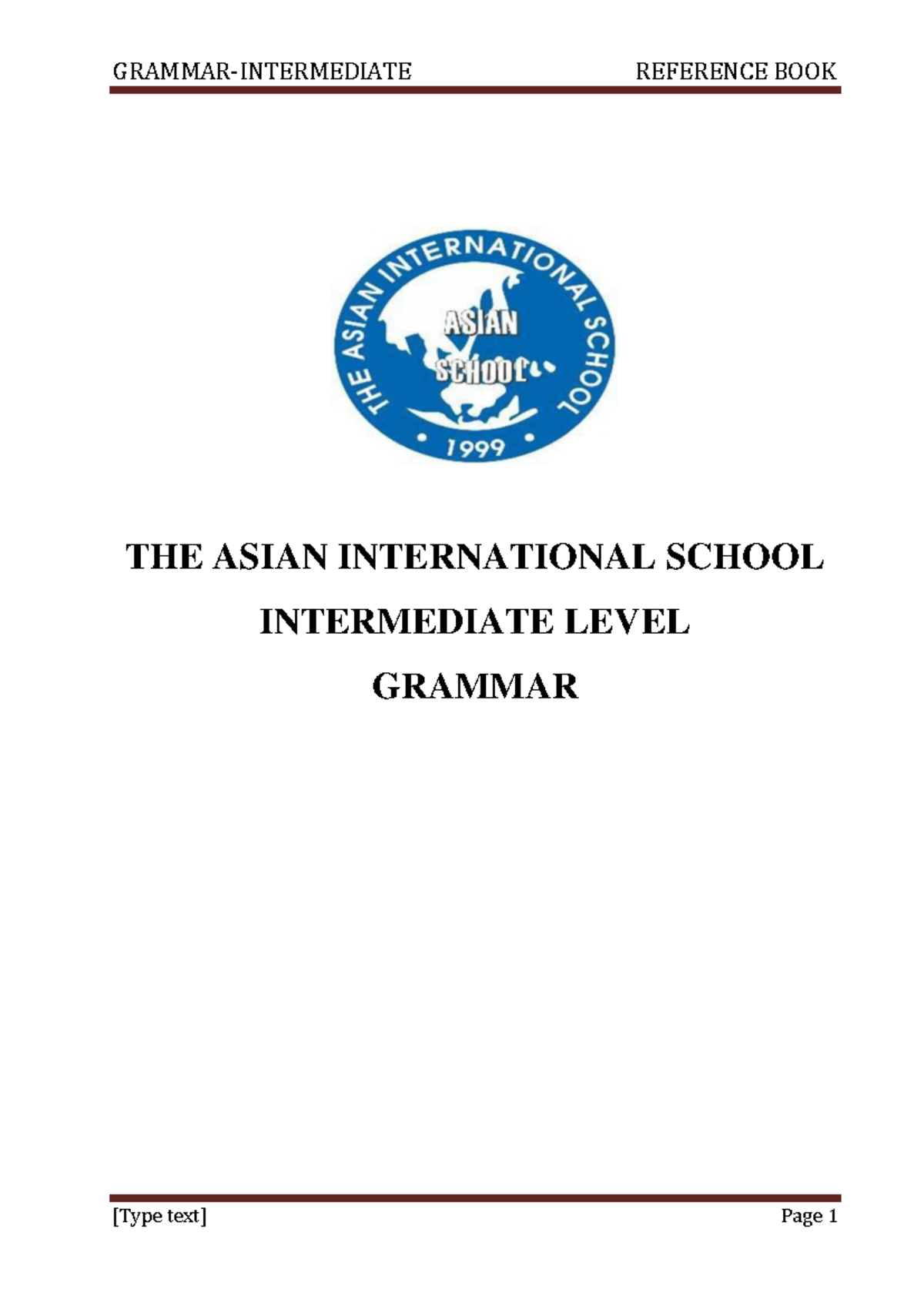 GRAM Inter - Reference Book: Intermediate Level Grammar Guide - Studocu