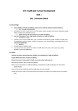 Health and Human Development- Grade: 11 - Victorian Certificate of ...