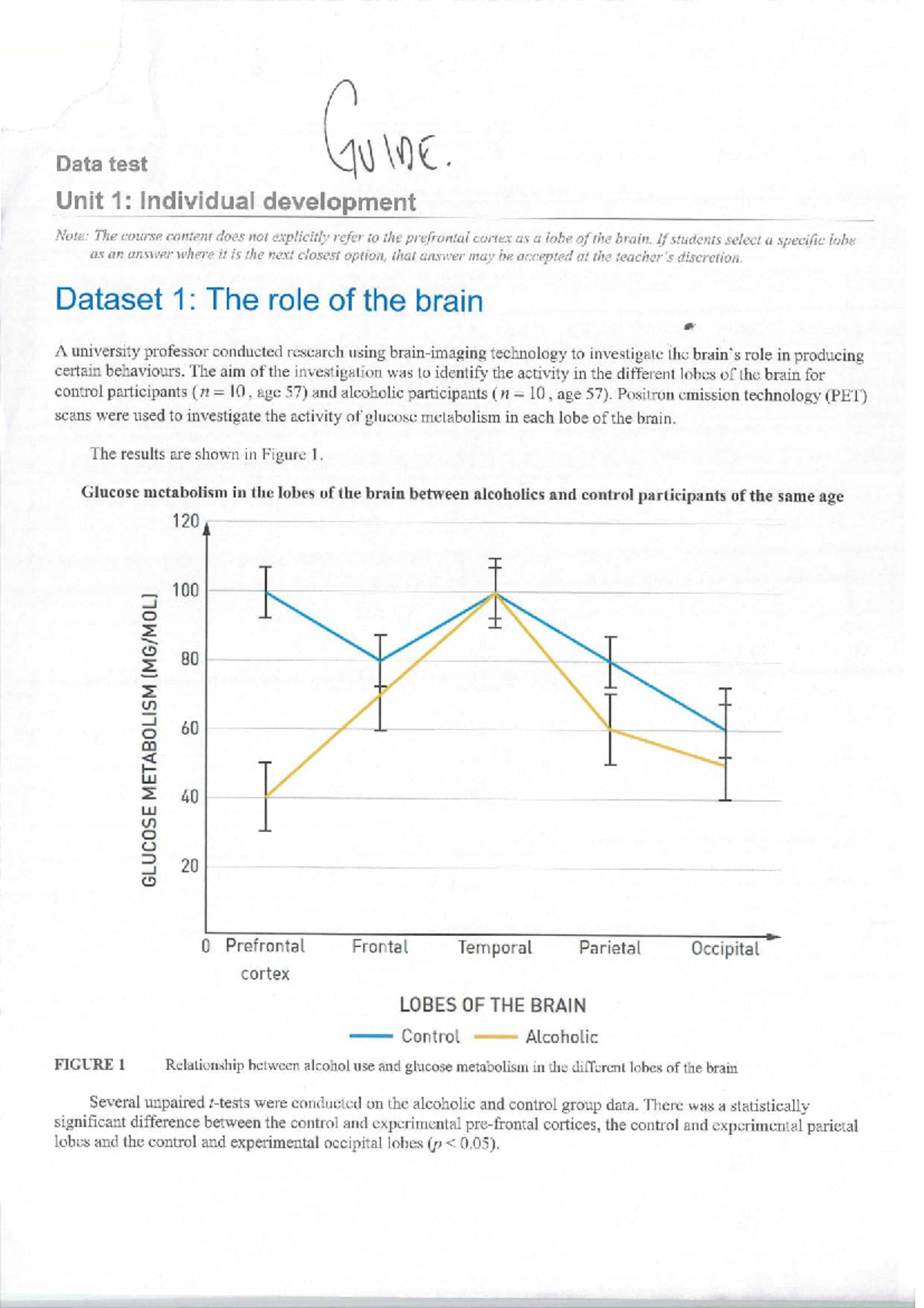 Final Exam Study Guide for Course XYZ 101: Brain and Cognition - Studocu