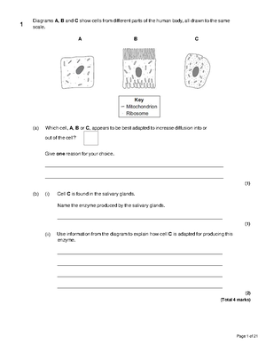 GCSE AQA Combined Science Trilogy Revision Checklist (Higher Tier ...