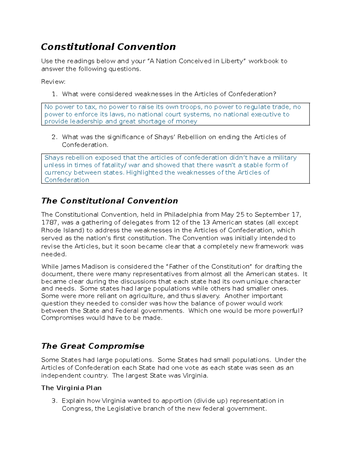 [The Constitutional Convention] Constitutional Convention, Federalists ...