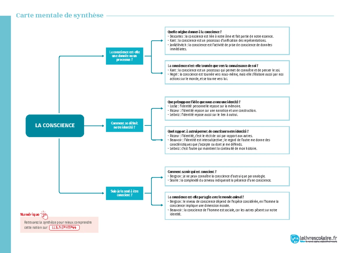 plan détaillé dissertation sur la conscience - LE SUJET- La conscience ...