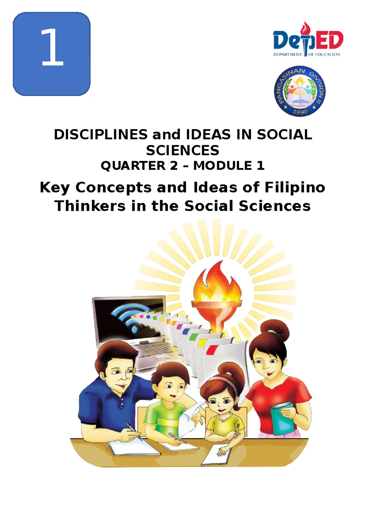 DISS M1Q2 - Key Concepts of Filipino Social Thinkers Module 1 - Studocu