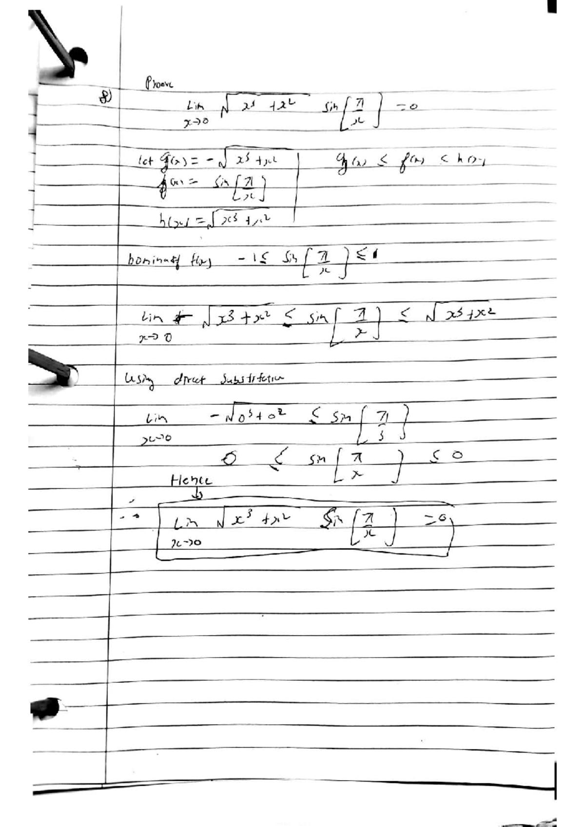 Mathematics 101: Limit Evaluation and Direct Substitution Techniques ...