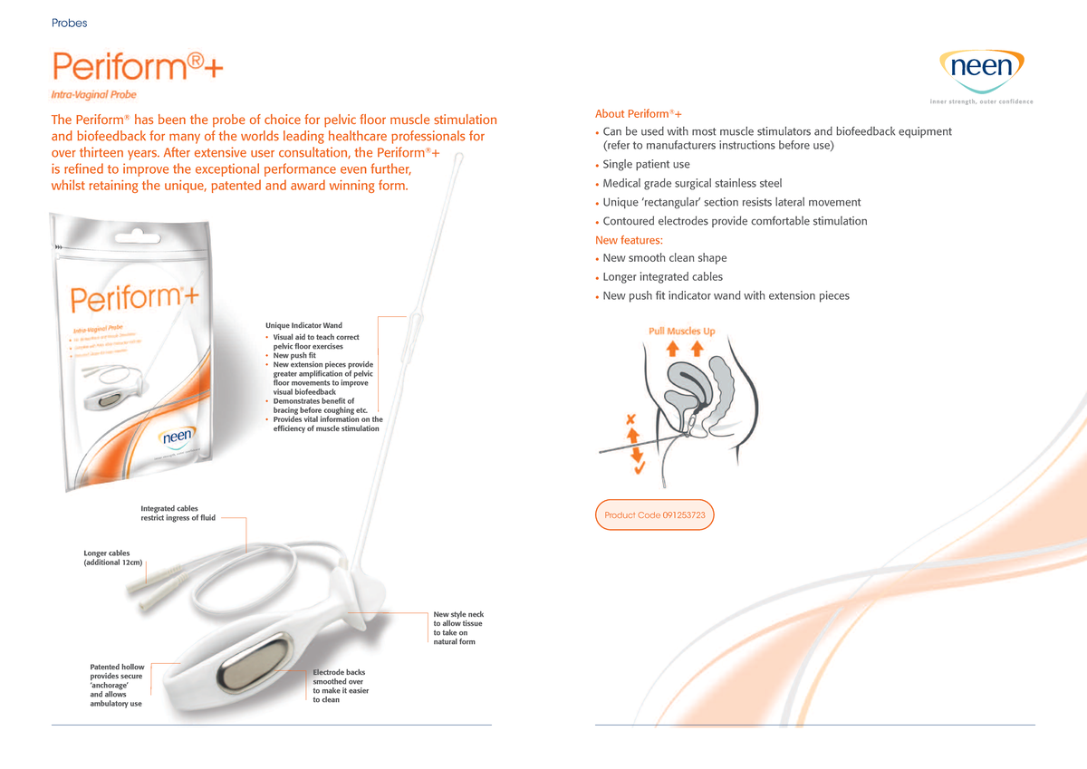 Ficha tecnica sonda vaginal periform plus - Product Code 091253723 ...