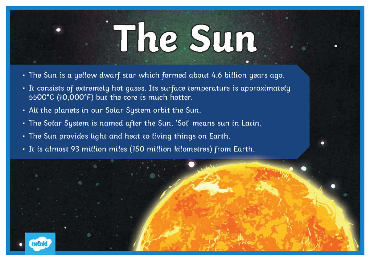 T2-S-017 KS2 Planets Fact Posters: The Solar System Explained - Studocu