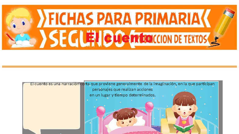 Cuentos y Estructura Narrativa para 2° Grado de Primaria - Studocu