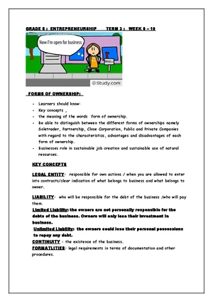 Consumers Grade 11 T3 - study notes for your term 3 paper - Definitions ...