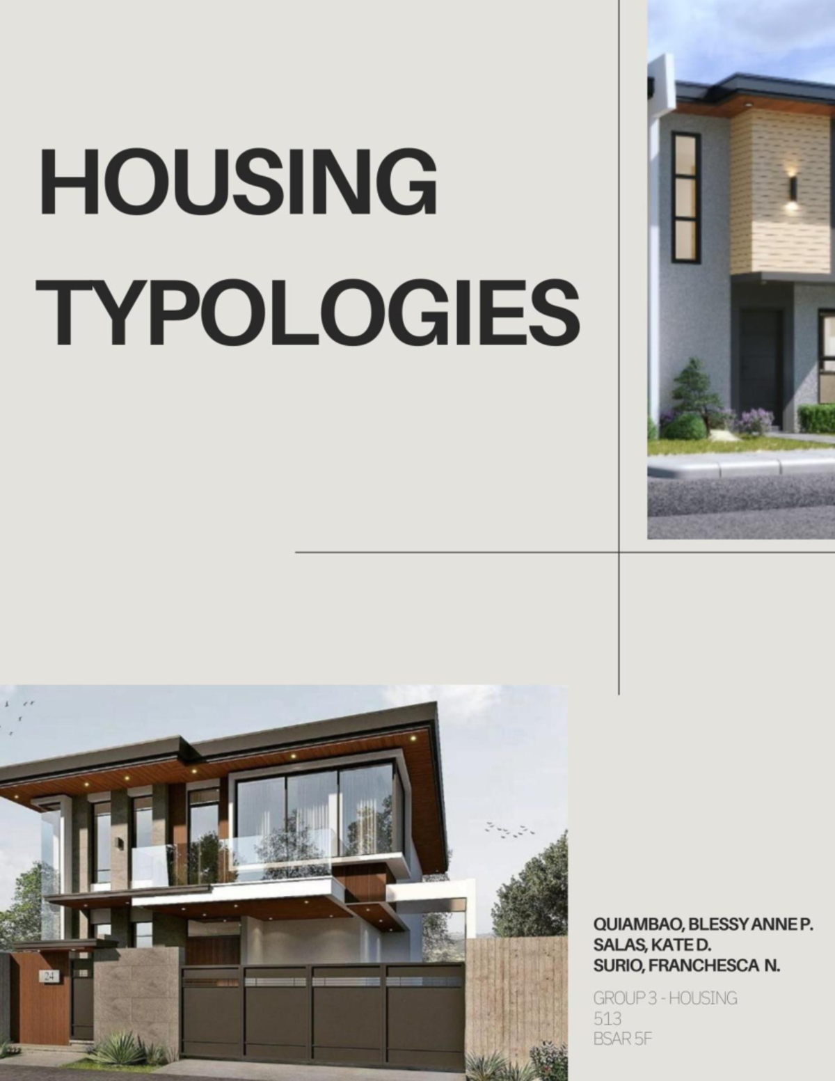 Housing Typologies: Exploring Various Residential Styles and Features ...