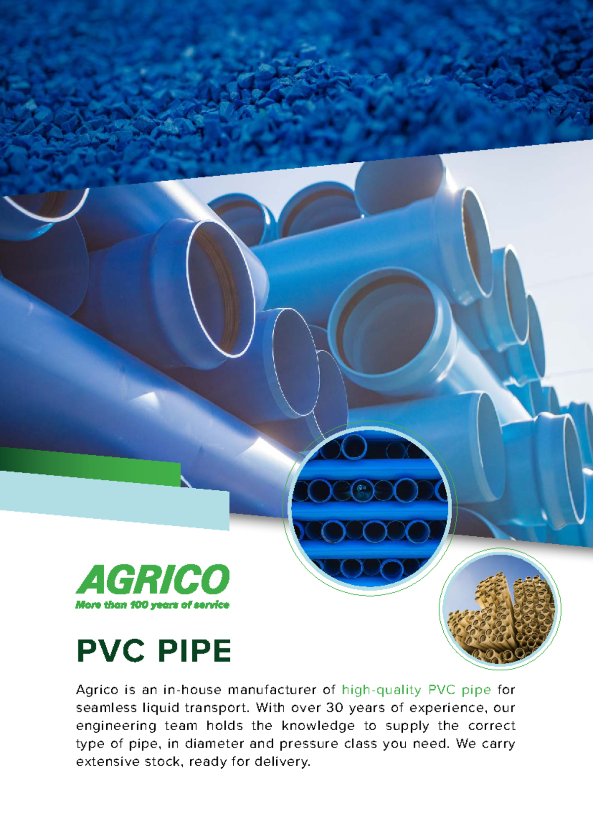 Agrico PVC Pipe Catalogue 2024: Quality Solutions for Liquid Transport ...