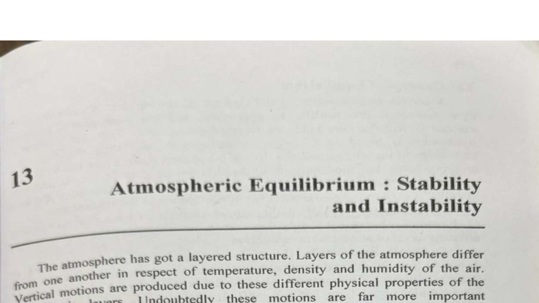 13 Atmospheric Equilibrium: Stability and Instability in Climatology ...
