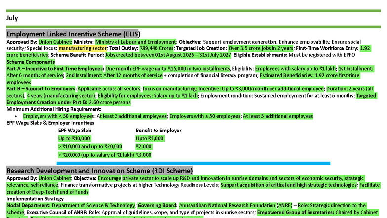July 2025 PIB Current Affairs Overview: Key Highlights and Initiatives ...