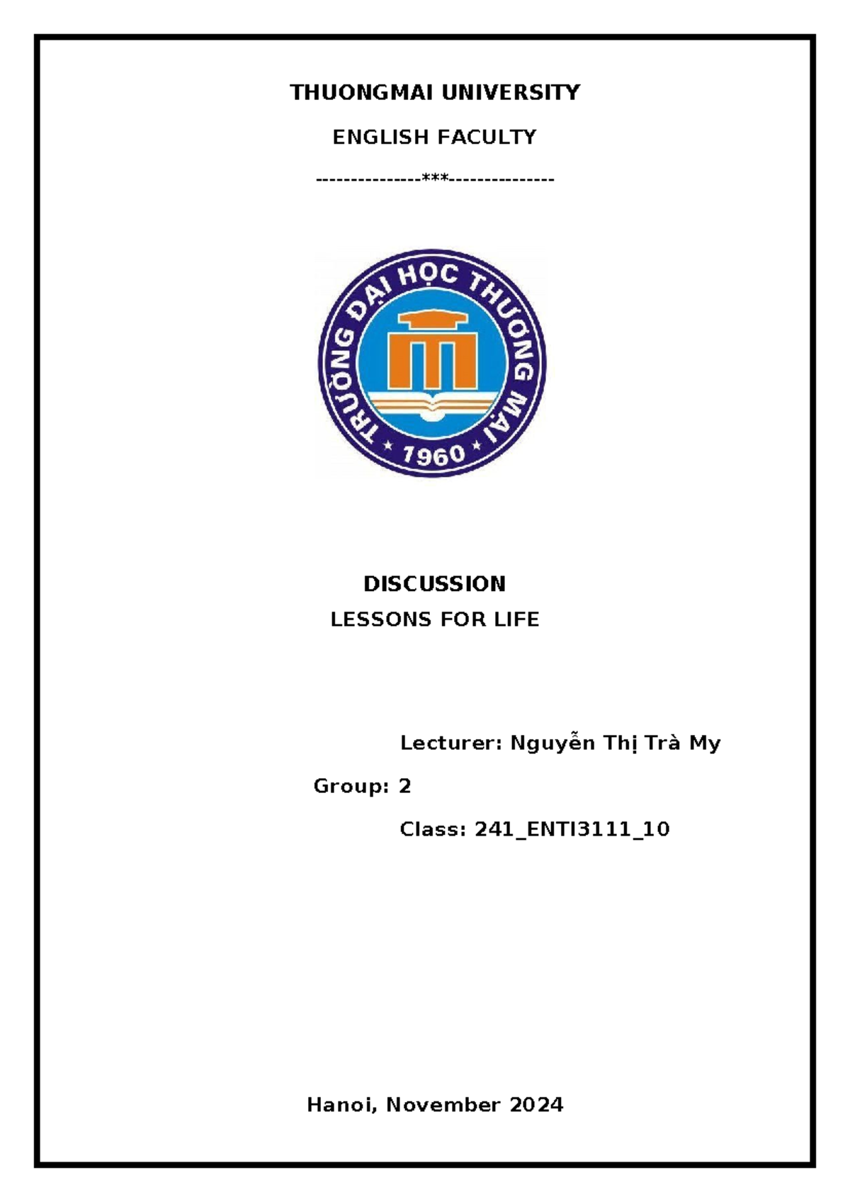 TANC10 Group 2 Discussion: Lessons for Life and Helen Keller's Legacy ...