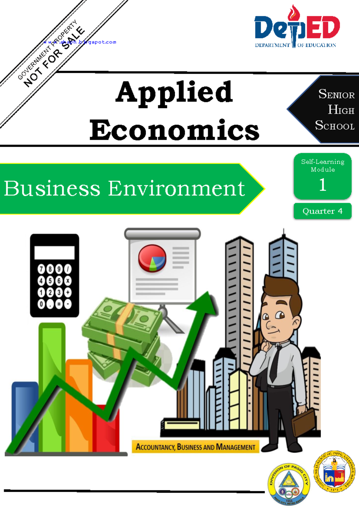 Applied Economics 666 Q4 Self-Learning Module 1: Business Environment ...