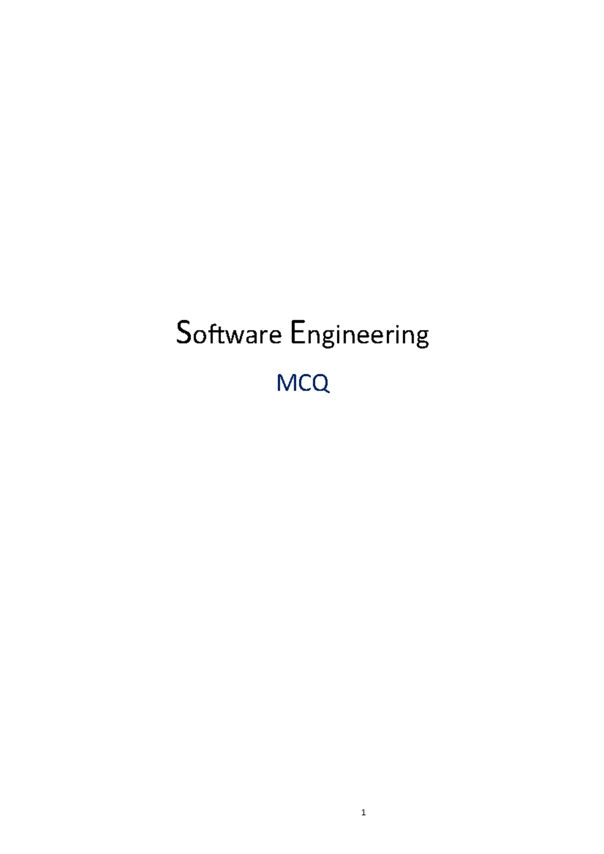 Software Engineering - Testing 2 - Software Engineering Ch 8 : Software ...